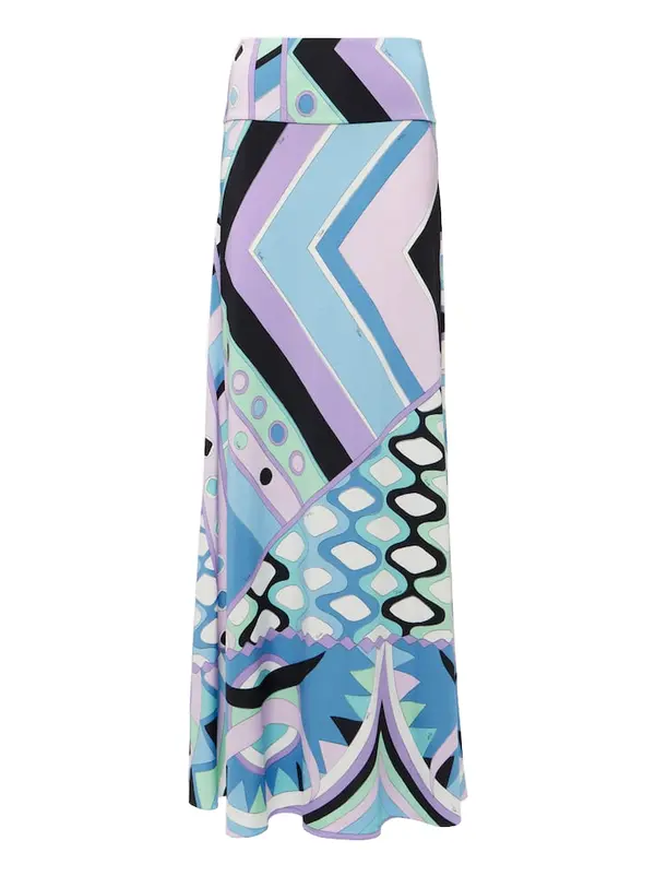 Emilio Pucci Vivara Maxi Skirt - Multicoloured