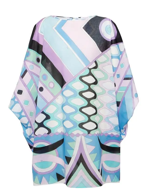 Emilio Pucci Vivara Cotton Kaftan - Multicoloured