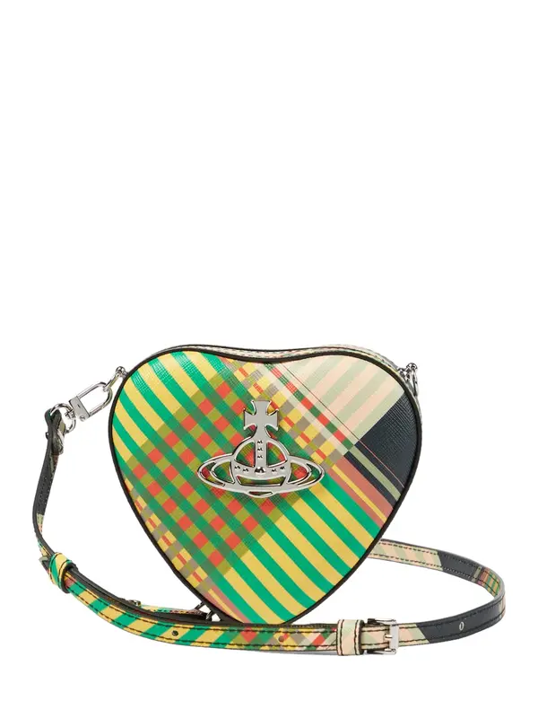 VIVIENNE WESTWOOD Saff Heart Mini Shoulder Bag - Multicoloured