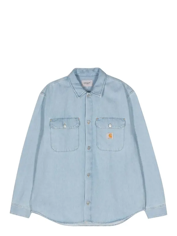 Carhartt Work In Progress Harvey Denim Shirt Jacket - Blue
