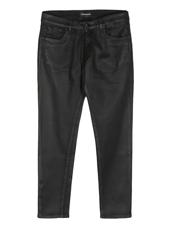 SALVATORE SANTORO Logo-patch Jeans - Black