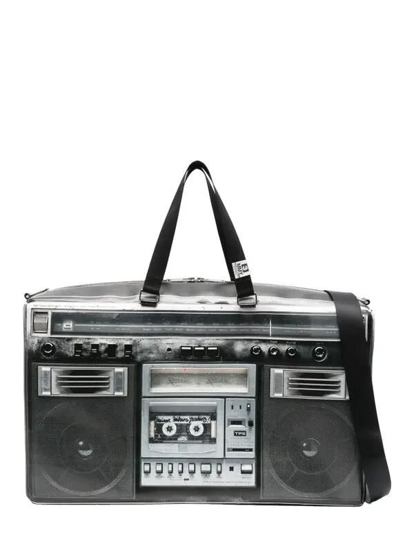 Mihara Yasuhiro Boombox-print Tote Bag - Black