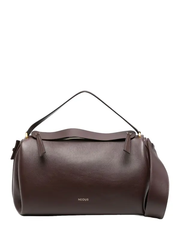 NEOUS Scorpius Leather Tote Bag - Brown