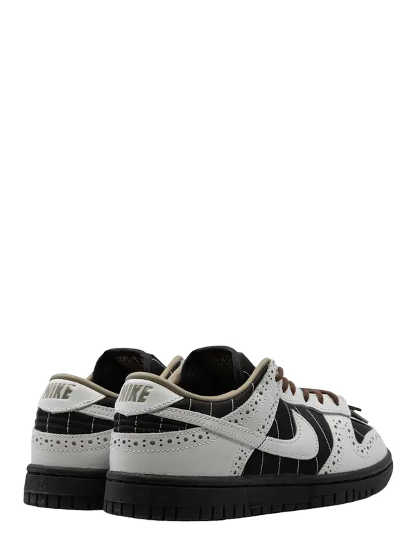 Nike Dunk Low Brogue Pinstripe Sneakers - Black