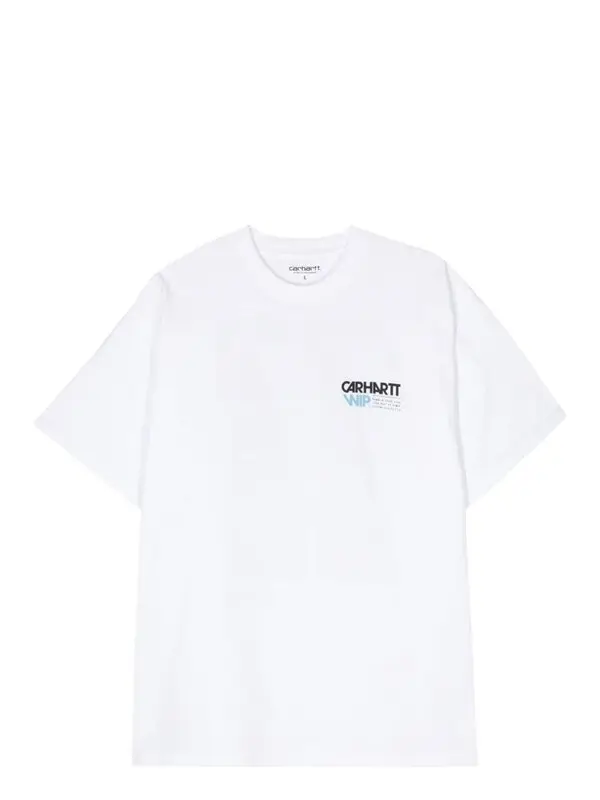 Carhartt Work In Progress Contact Sheet Logo-print T-shirt - White