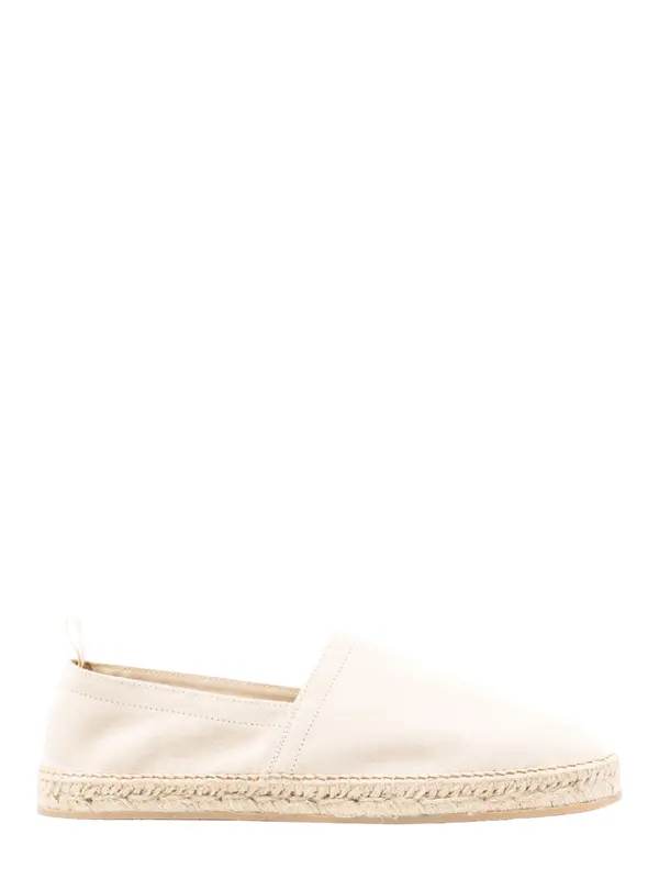 SCAROSSO Pablo Suede Espadrilles - Neutrals