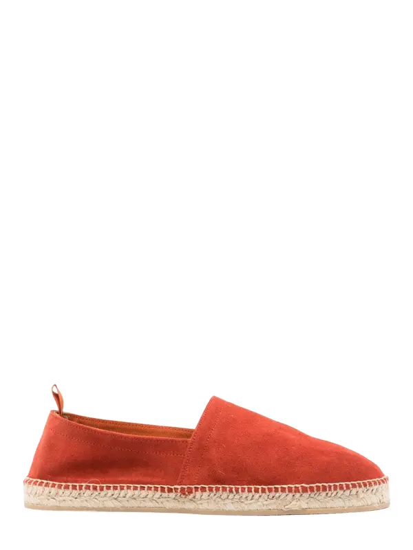 SCAROSSO Pablo Suede Espadrilles - Red