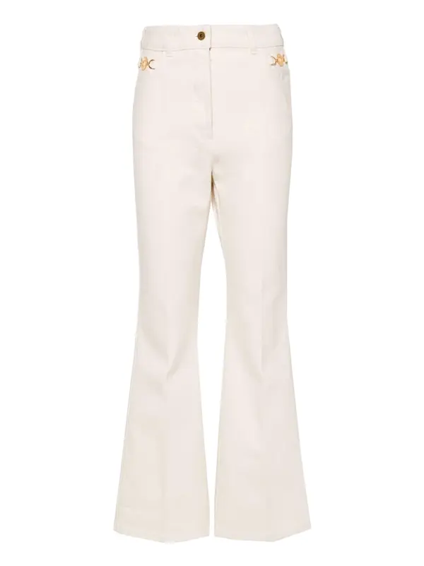 Patou Flared Trousers - Neutrals