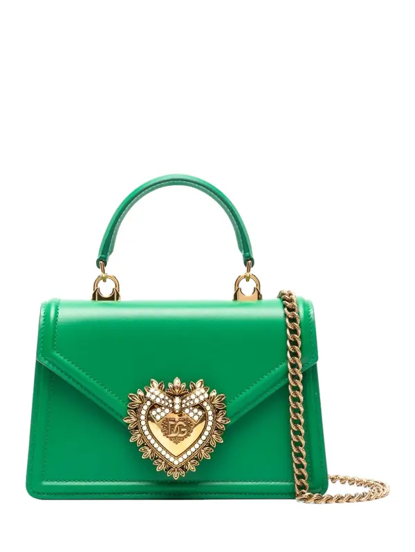 Dolce & Gabbana Small Devotion Tote - Green