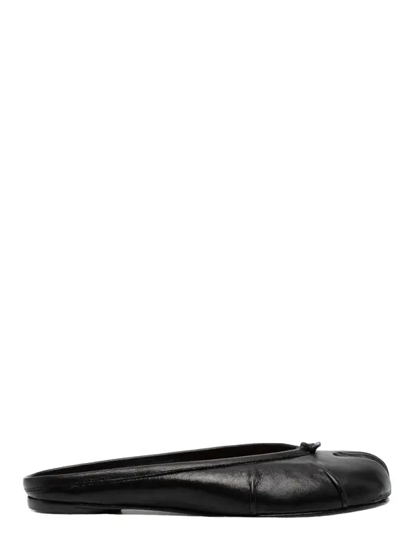 MAISON MARGIELA Tabi Leather Mules - Black