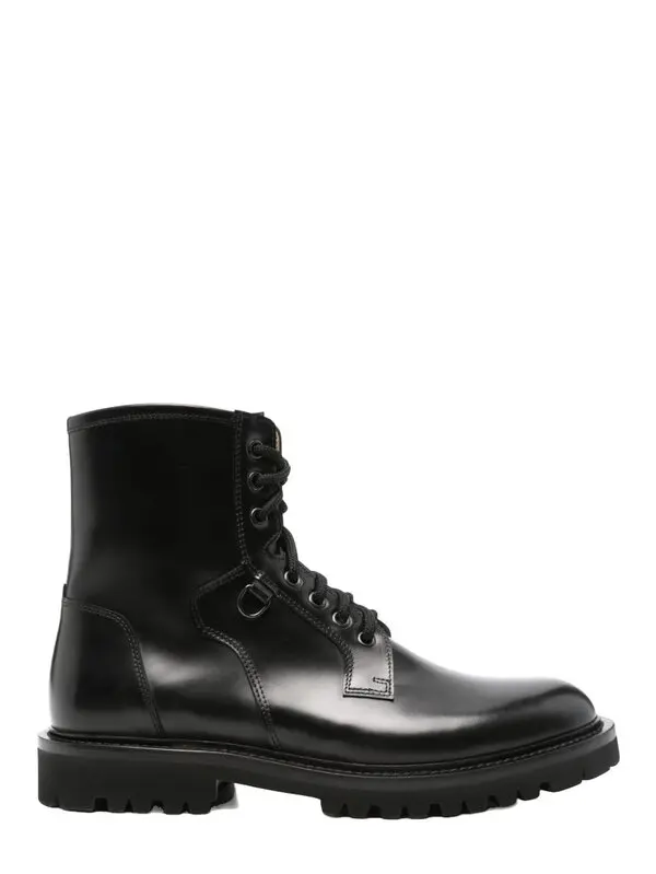 SCAROSSO X Nick Wooster Wooster Iv Leather Boots - Black
