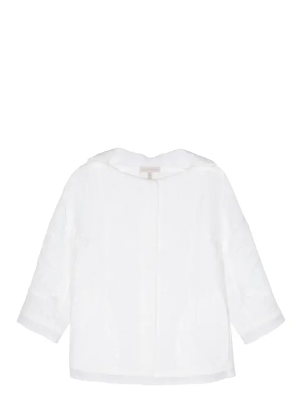 Shiatzy Chen Jacquard Silk Jacket - White