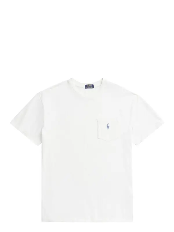 Polo Ralph Lauren Polo Pony Cotton-linen T-shirt - White