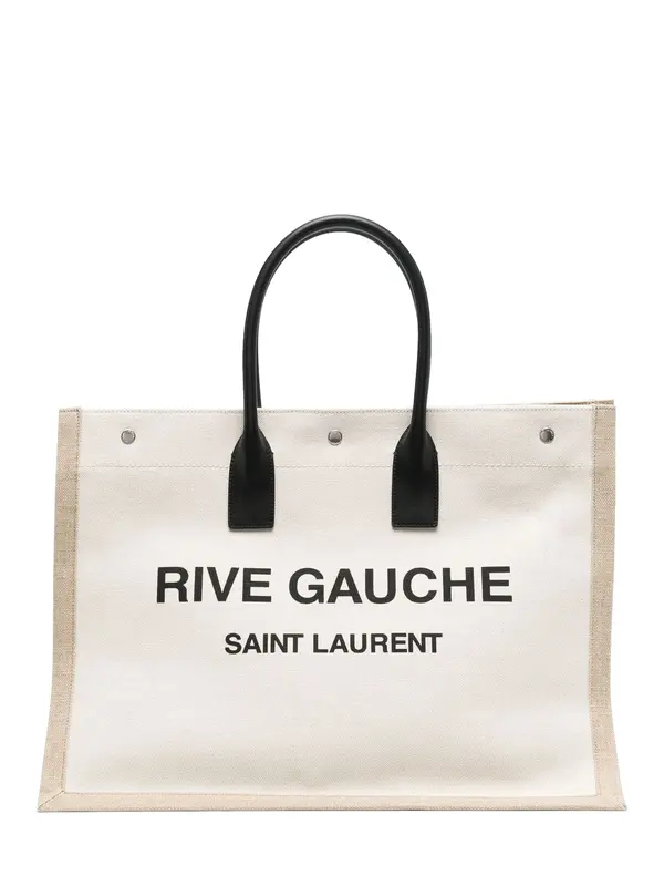 Saint Laurent Rive Gauche Tote - Neutrals
