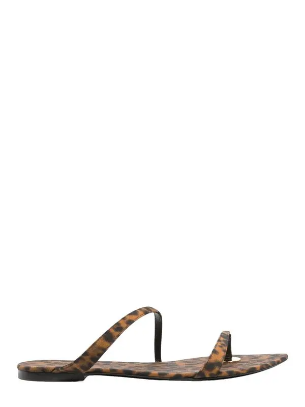 Saint Laurent Tanger Sandals - Brown
