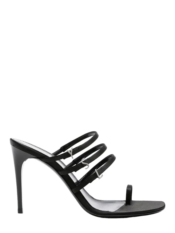 Saint Laurent 95mm Jerry Sandals - Black