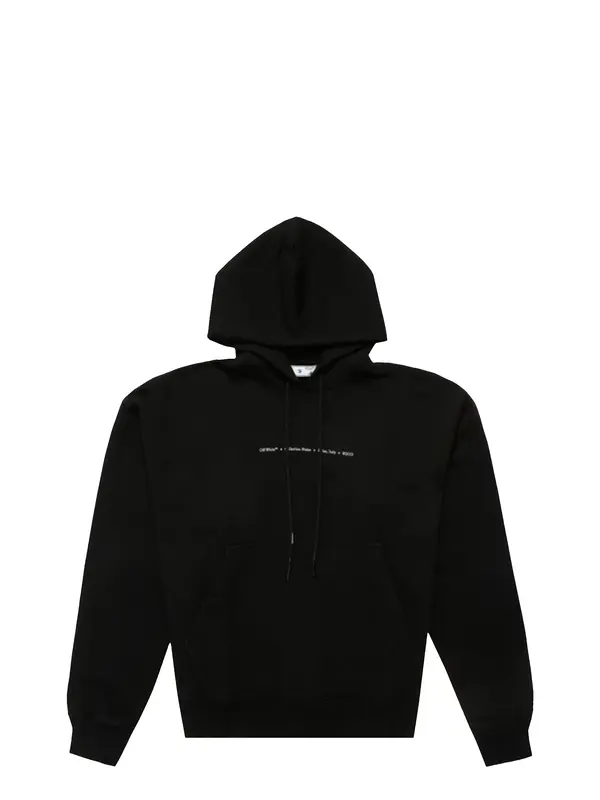 Off-White Marker Skate Hoodie - Black
