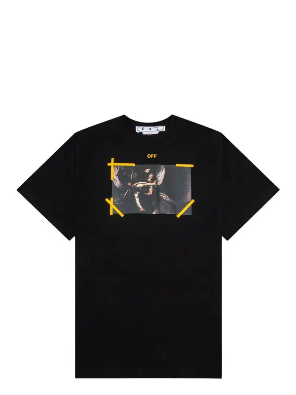 Off-White Diag Arrow Caravaggio Mercy Skate Tee /white - Black