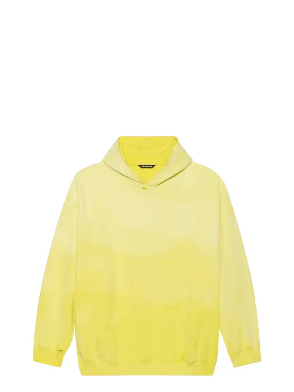 Balenciaga Oversized Hoodie - Yellow