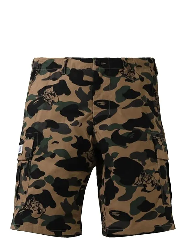 BAPE Ursus Military Shorts - Green