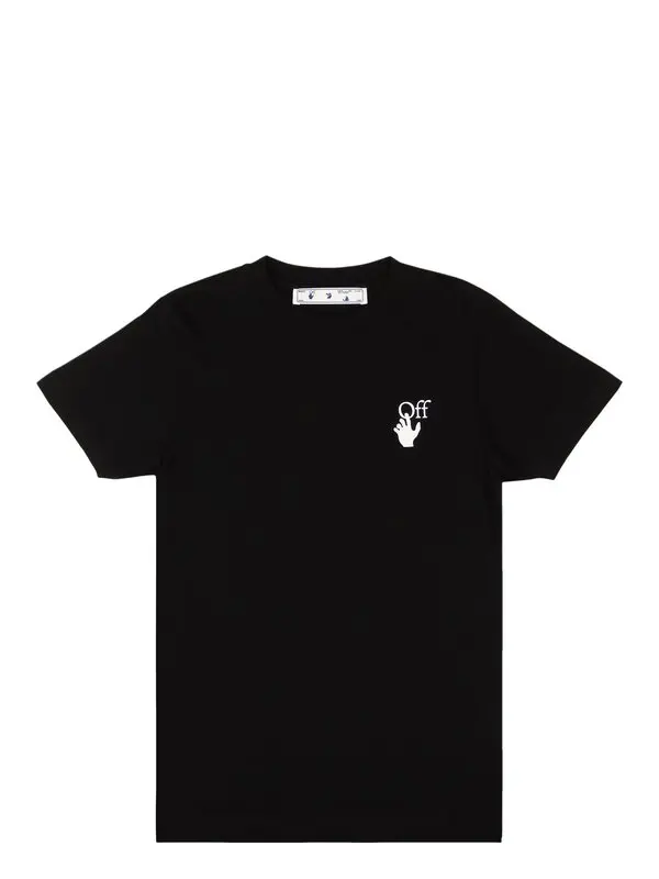 Off-White Spray Marker Slim Tee - Black