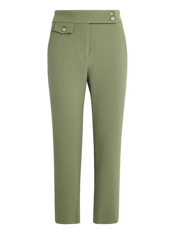 Veronica Beard Renzo Tailored Trousers - Beige