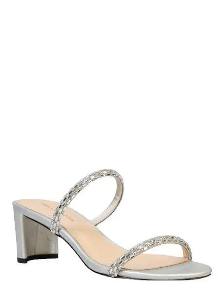 Pelle Moda Mirra Slide Sandal - Silver