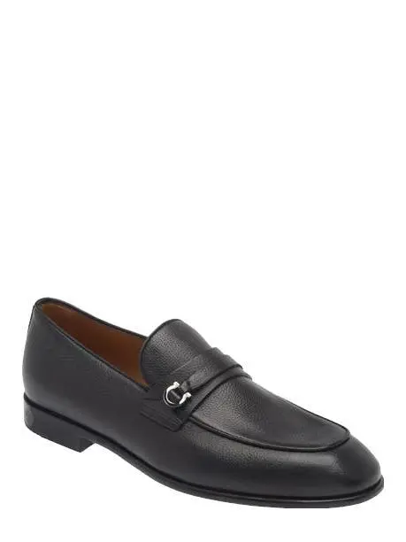 FERRAGAMO Desio Loafer - Nero New Biscotto