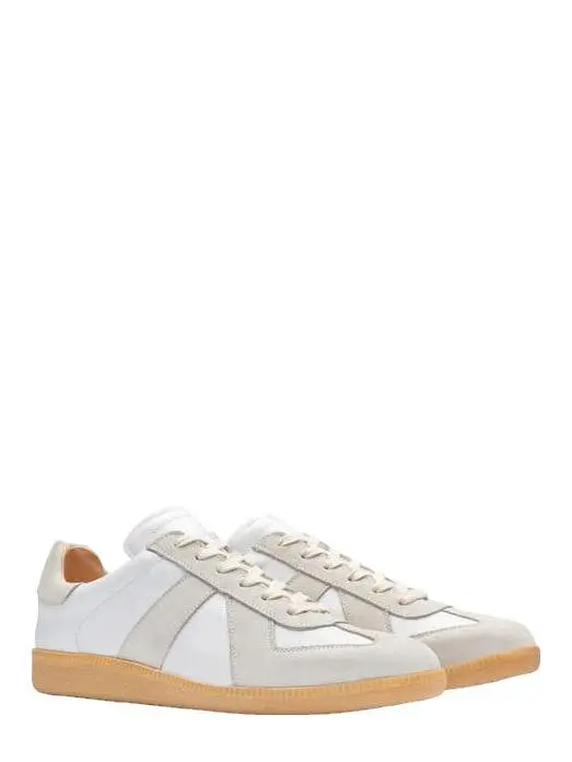 OLIVER CABELL Gat Leather Sneakers - White