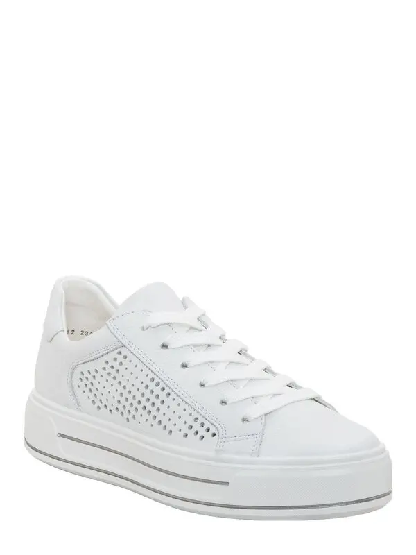 ARA Carol Perforated Sneakers - White
