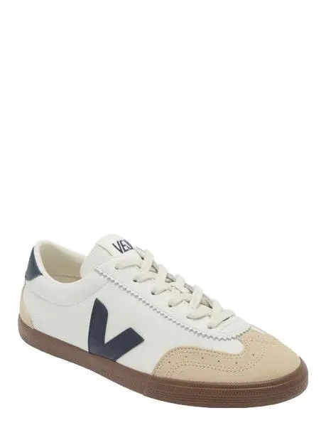 VEJA Volley O.t. Leather Sneakers - White Nautico Bark