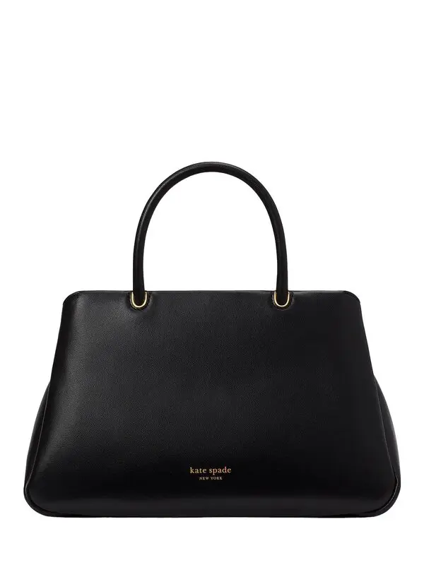 Kate Spade New York Grace Leather Satchel - Black
