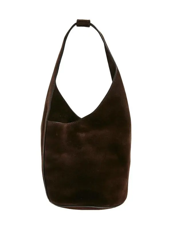 REFORMATION Small Silvana Bucket Bag - Boss Suede