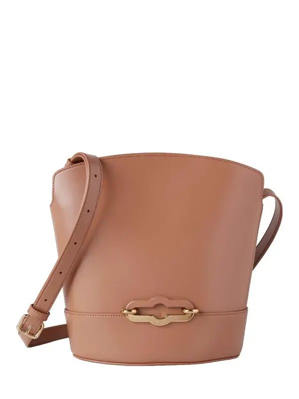 Mulberry Pimlico Super Lux Calfskin Leather Bucket Bag - Sable