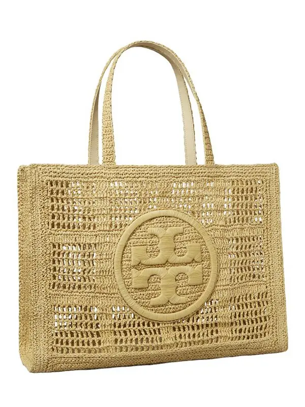 Tory Burch Large Hand-crocheted Ella Tote - Natural