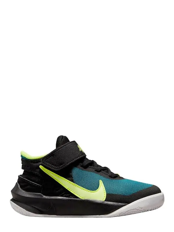 Nike Team Hustle D 10 Sneakers - Black/bright Spruce/volt