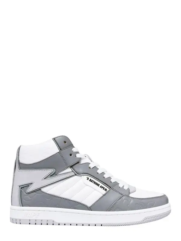 BAPE A Bathing Ape Sta 88 Mid #1in - White/grey