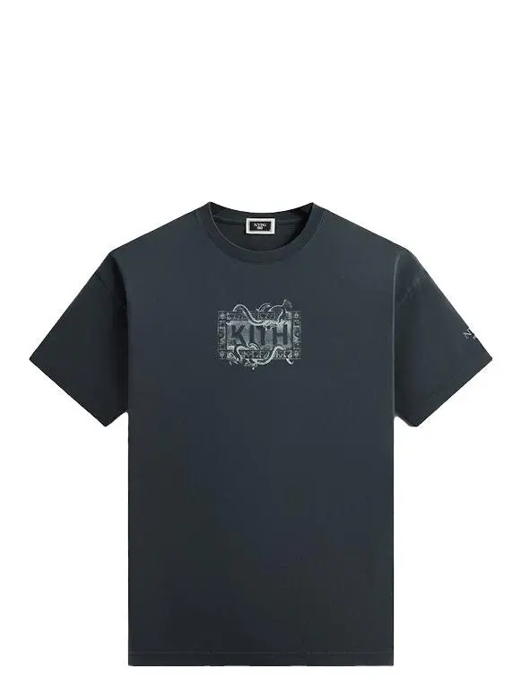 Kith X New York Botanical Garden Title Page Vintage Tee Shirt - Nocturnal