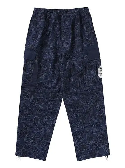 BAPE X Alpha Industries 6pocket Pants - Navy Blue