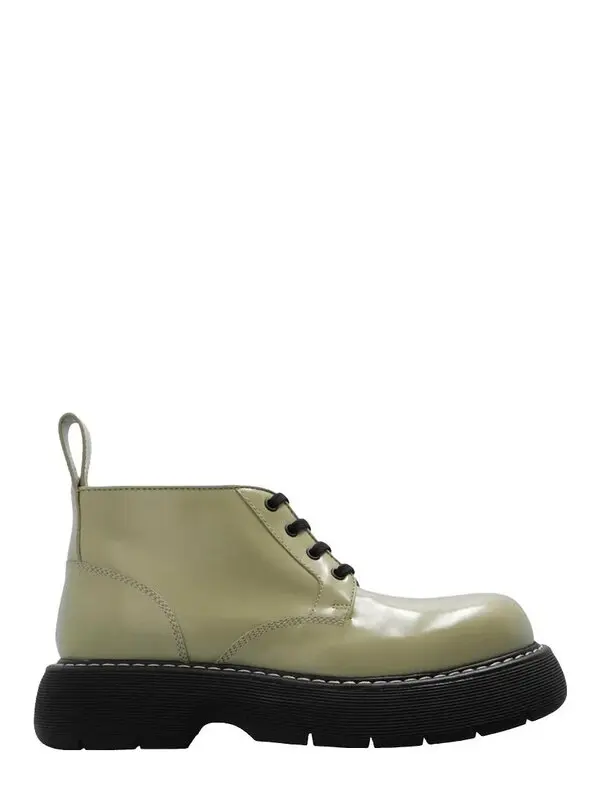 Bottega Veneta Swell Leather Sneakers - Green