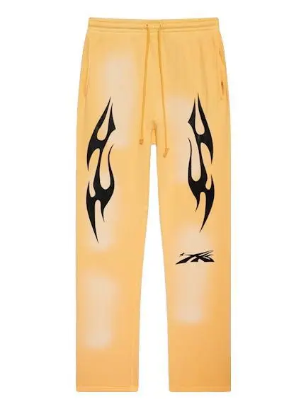 HELLSTAR Flame Sweatpants - Yellow
