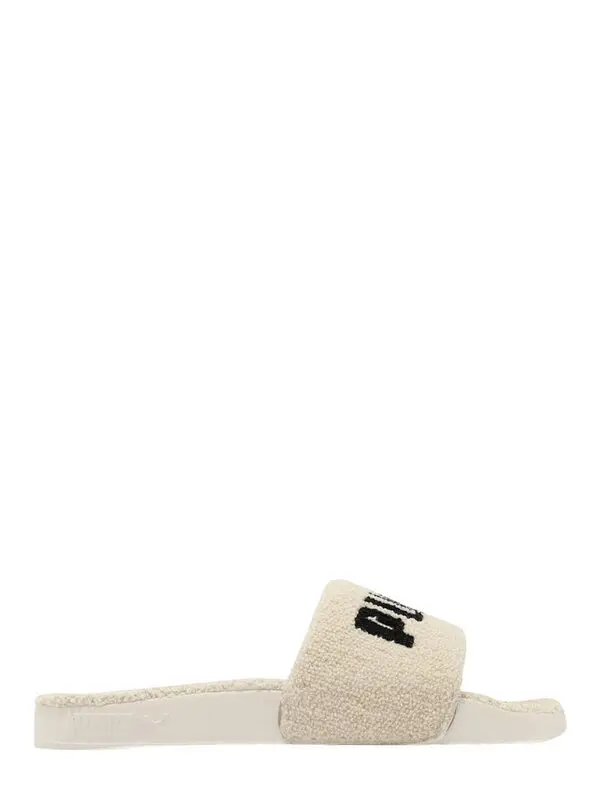 PUMA Leadcat 2.0 Sherpa Slides - Whisper White/black