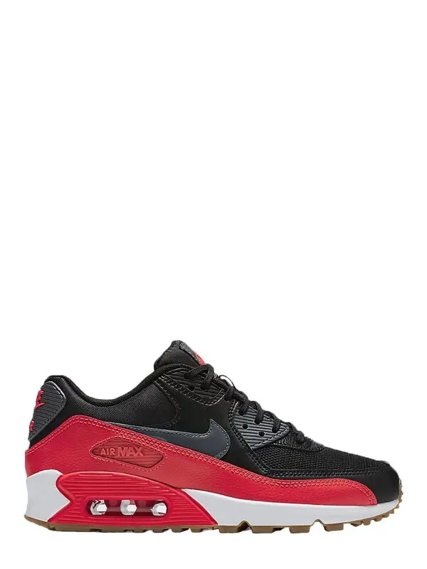 Nike Air Max 90 Sneakers - Black/dark Grey/bright Crimson