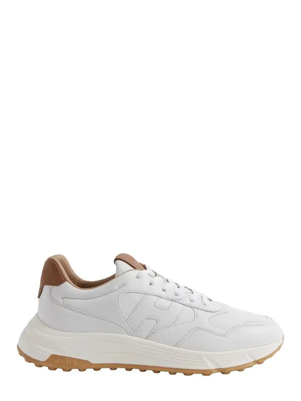 Hogan Leather Chunky Sneakers - White