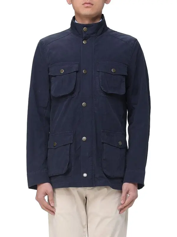 Barbour Field Jacket - Navy