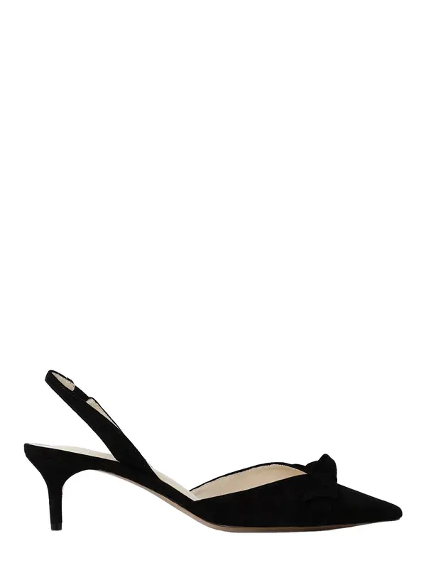 ALEXANDRE BIRMAN Pointed Toe Slingback Pumps - Black
