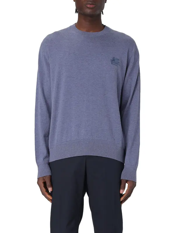 Etro Pullover Sweater - Gnawed Blue