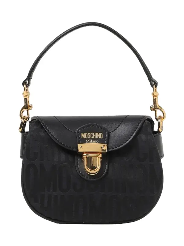 Moschino Mini Top Handle Bag - Black