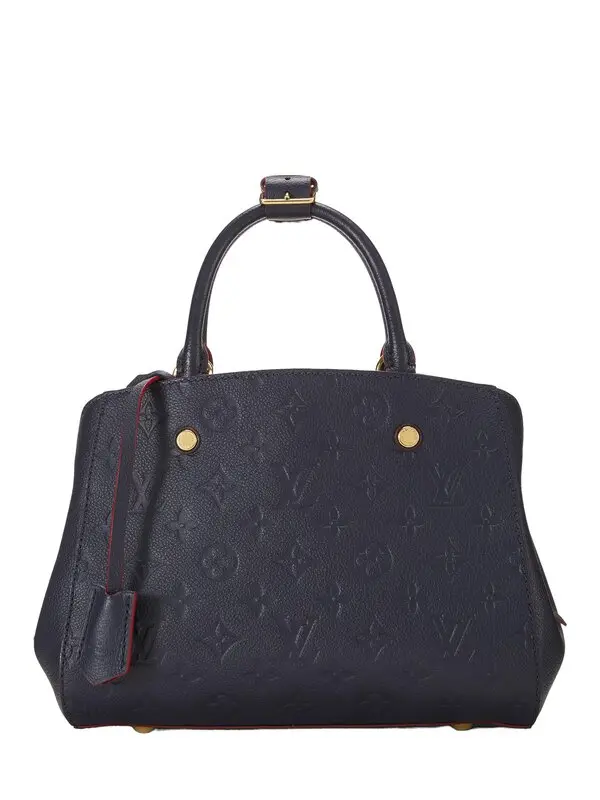 LOUIS VUITTON Monogram Empreinte Montaigne - Navy