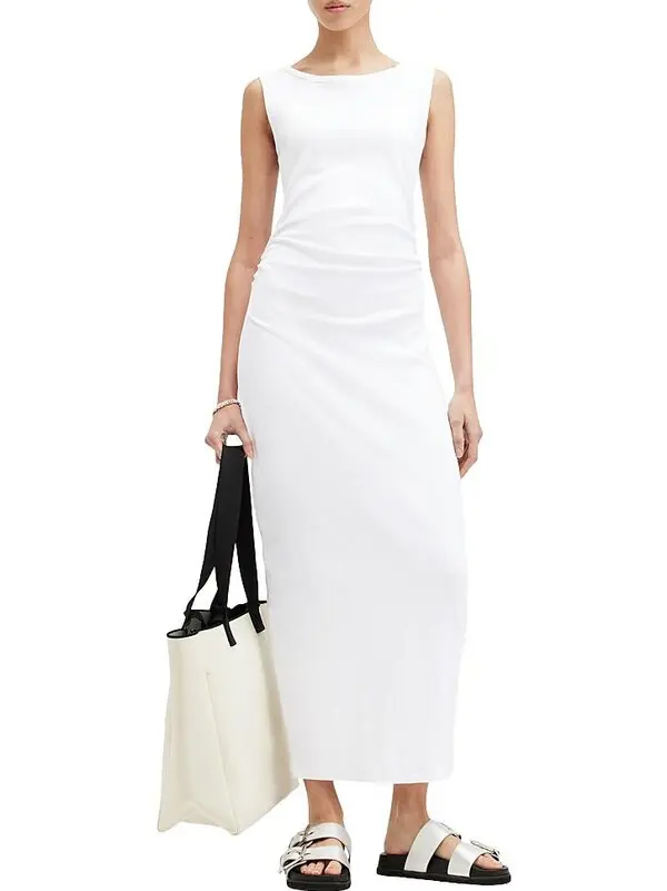 ALLSAINTS Katarina Sleeveless Maxi Dress - Optic White